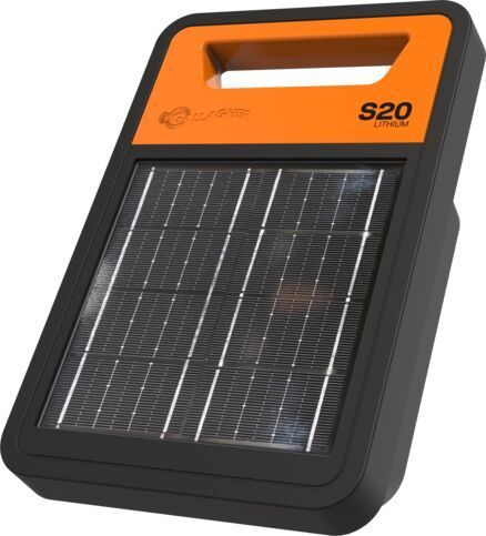 Gallagher S20 Lithium Solar Electric Fence Energizer G35010 ...