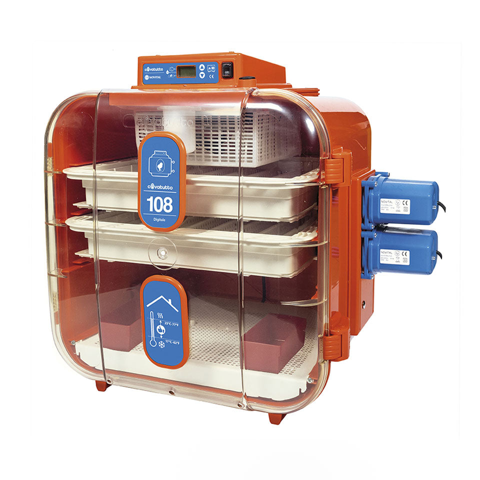 Novital Covatutto 108 Digital Automatic Incubator – Brookfield Poultry ...